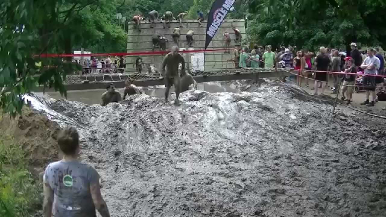 2014 Mud Hero Toronto | Saturday -- Final Mud Pit - YouTube