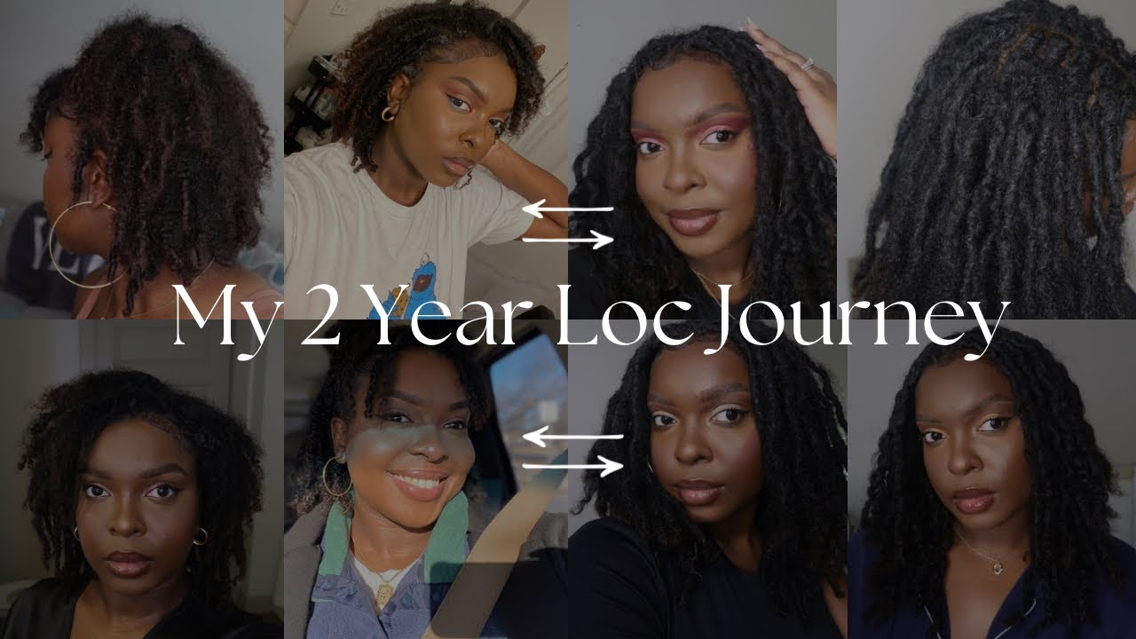 My 2 Year Loc Journey: Tips, Growth, & Reflection - YouTube