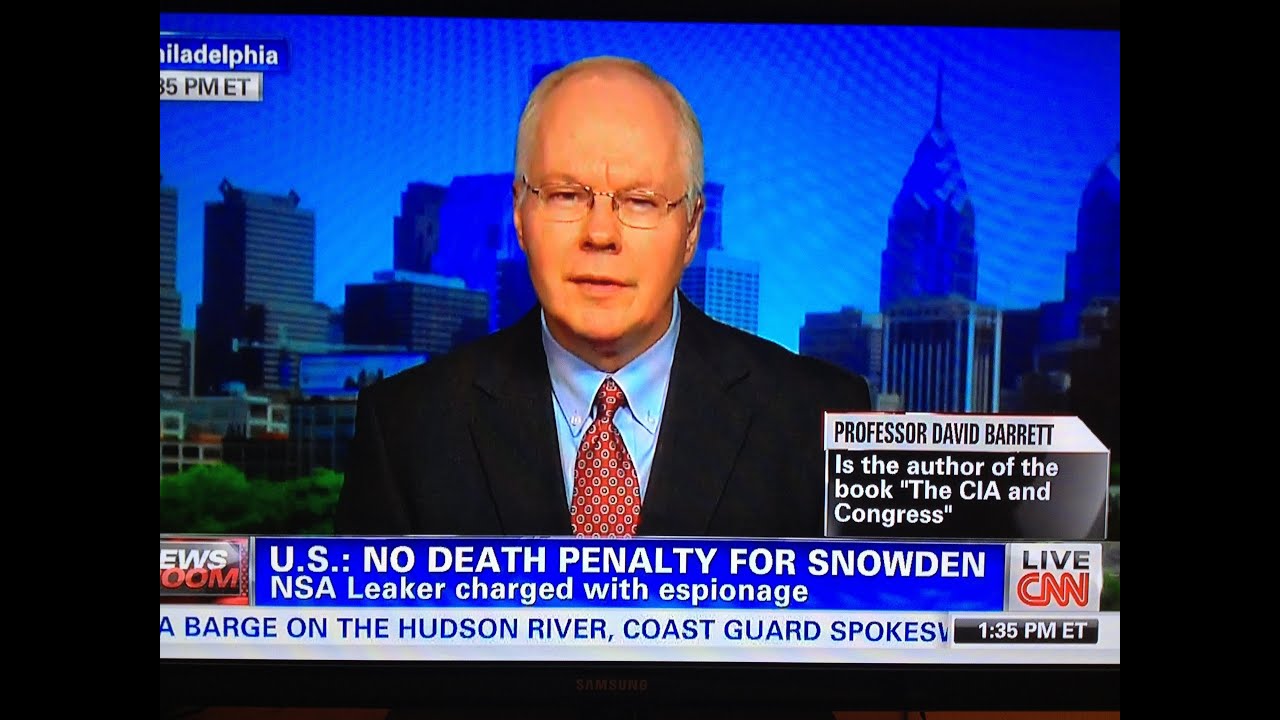 Professor David Barrett on CNN's "Newsroom" - YouTube