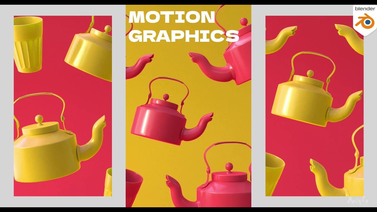 Motion graphics in Blender tutorial - YouTube