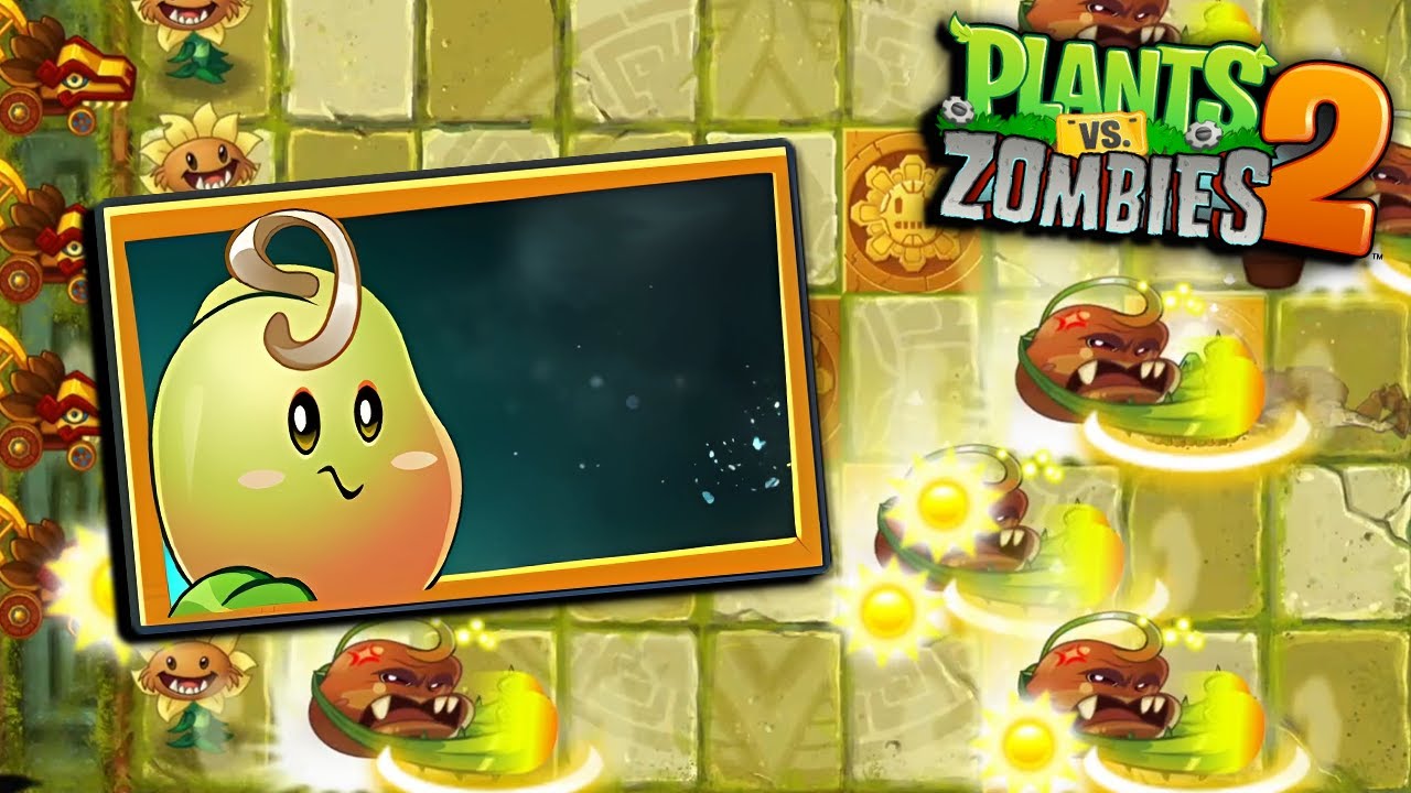 PROBANDO A BROTE DE FRIJOL // Plantas Vs Zombies 2 - YouTube