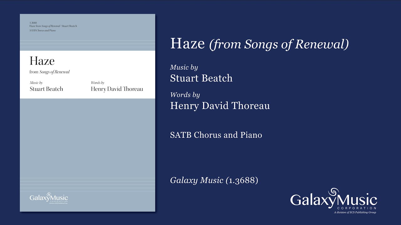 Haze (from Songs of Renewal) by Stuart Beatch - Scrolling Score - YouTube