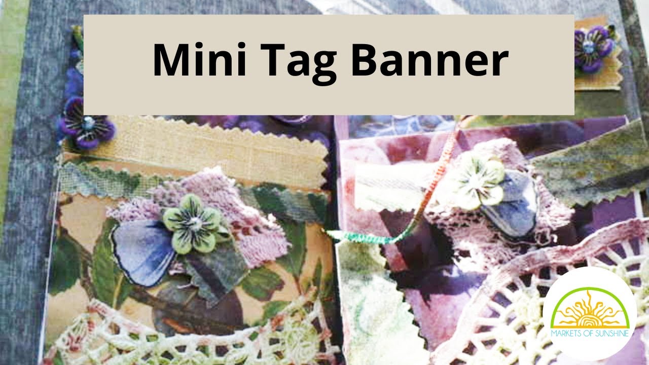 How To Make Junk Journal Embellishments Using Your Stash - Mini Tag ...