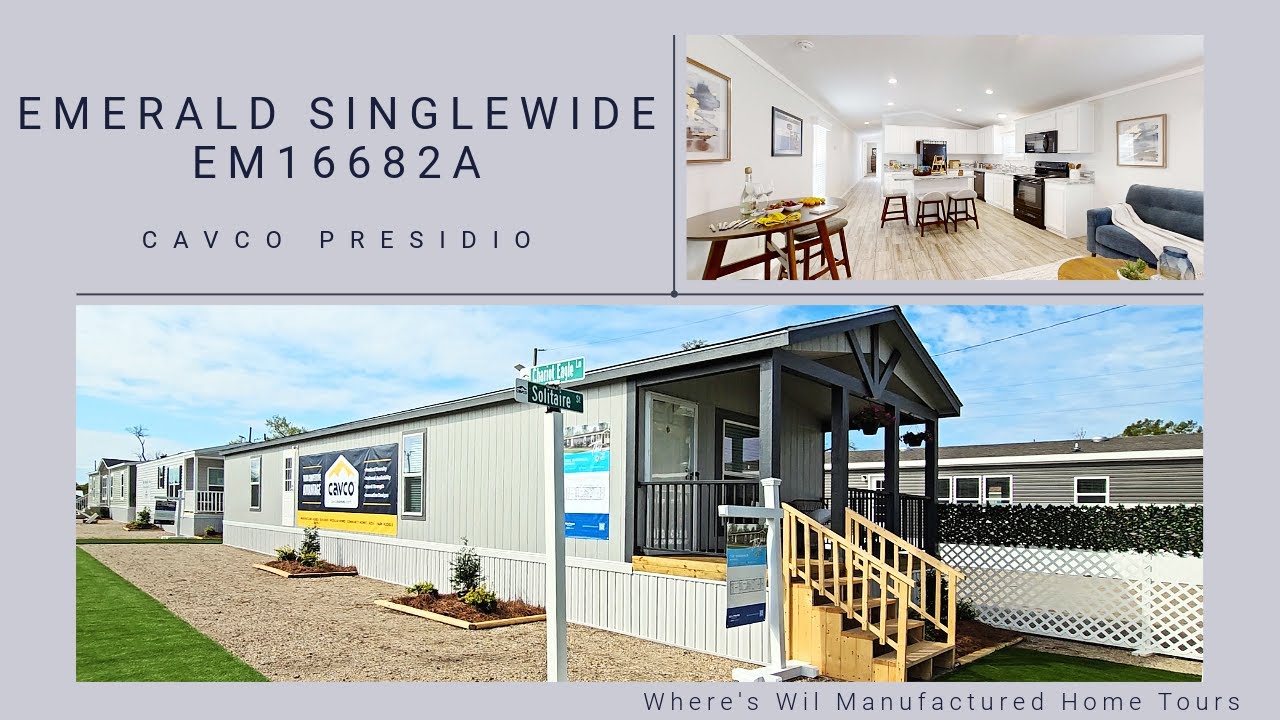 The Perfect Single wide Mobile Home for First-Time Home Buyers! - YouTube