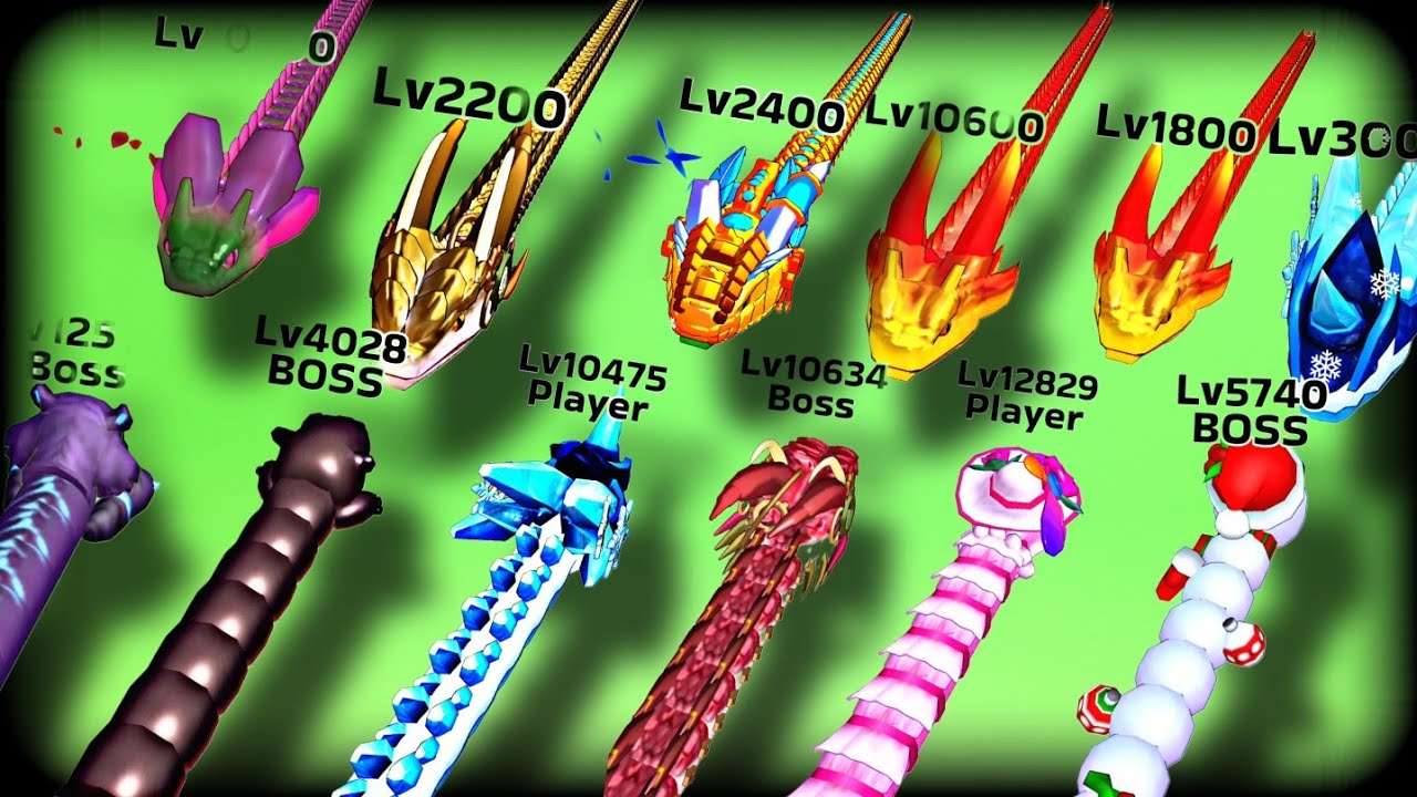 Snake Clash! All Legend & Epic & VIP NEW Snake Skin Unlocked - Epic ...