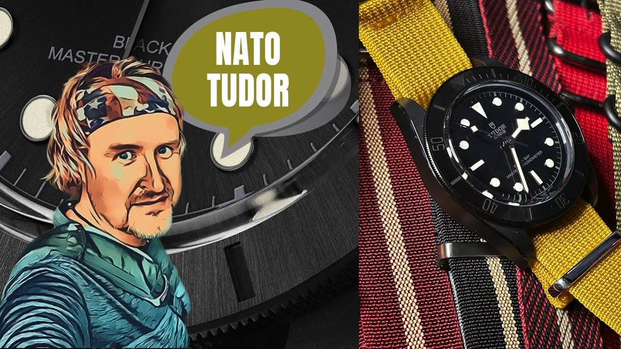Tudor Metas Ceramic Nato Straps - YouTube