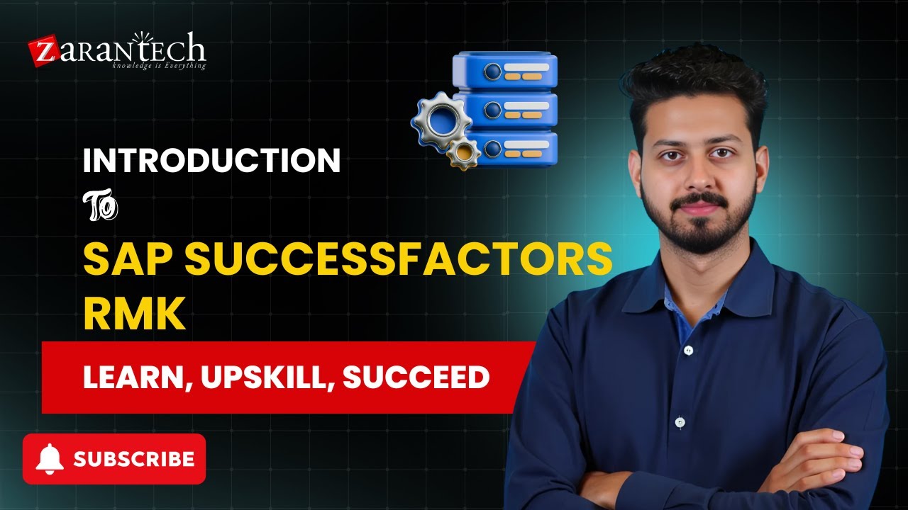 Introduction to SAP SuccessFactors RMK | ZaranTech - YouTube