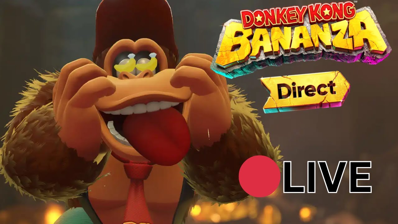 🔴LIVE! Donkey Kong Bananza Nintendo Direct REACTION! - YouTube