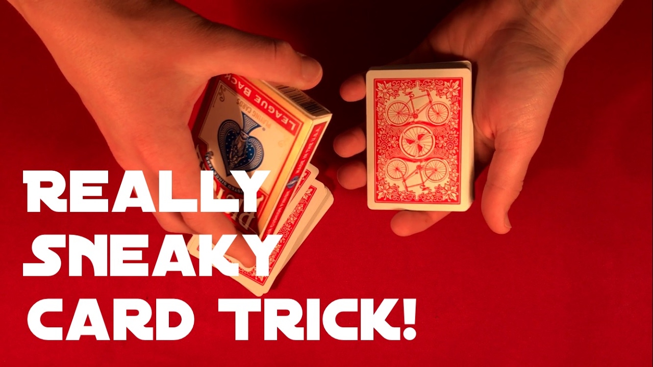 Really Sneaky Card Trick! - YouTube