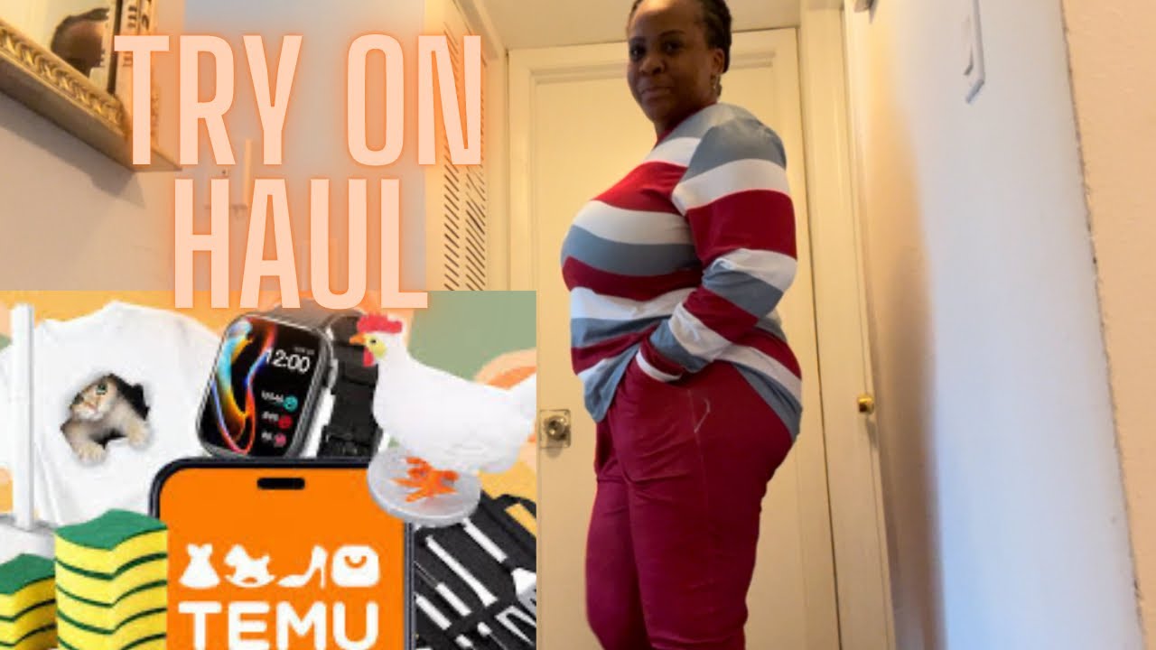 Temu Free Gifts/Package Opening & Try On Haul - YouTube
