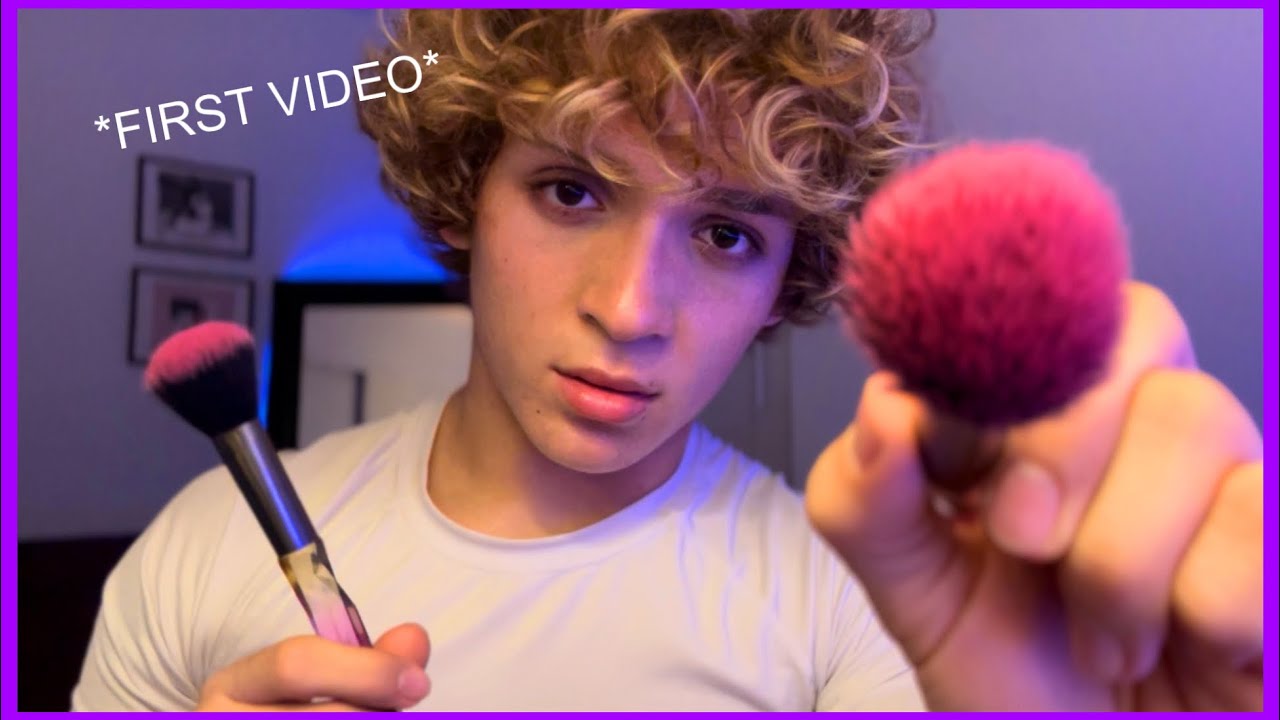 FIRST ASMR VIDEO - YouTube