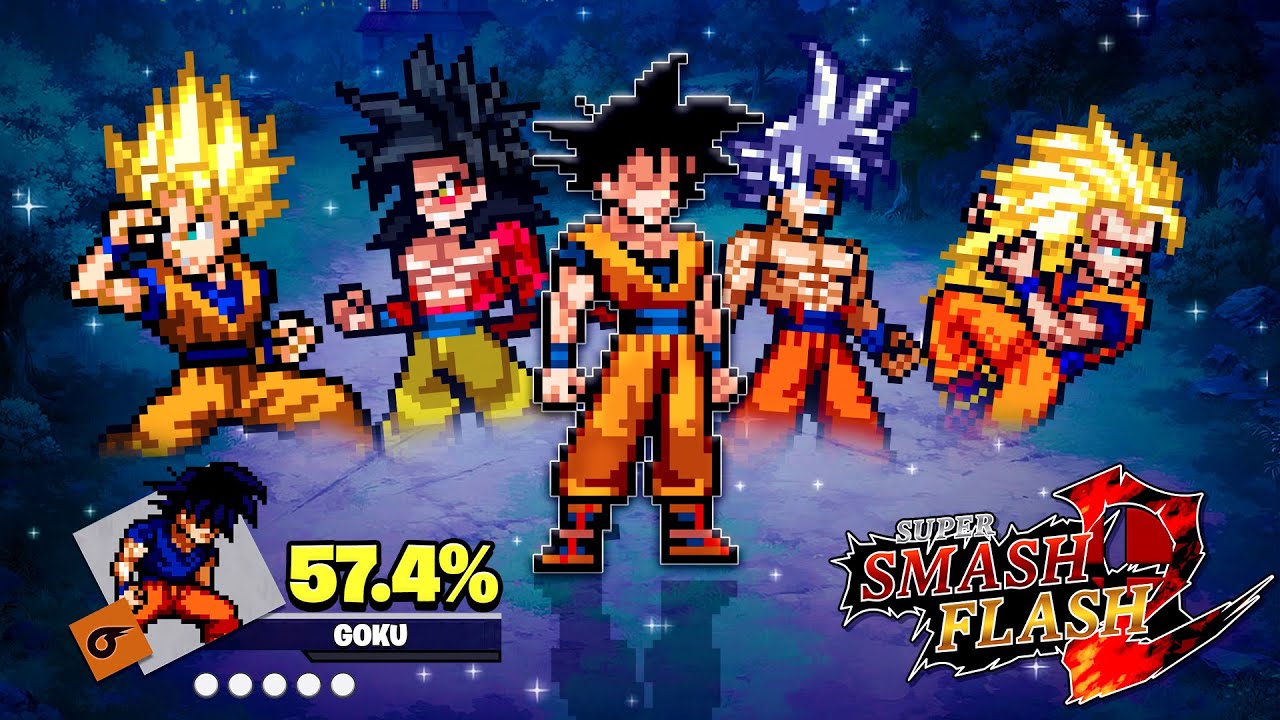 SSF2's New ALL FORM'S Goku is INSANE - YouTube