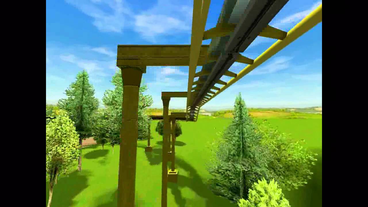 Thunder RCT3 Roller Coaster -Inverted Coaster- - YouTube