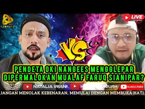 SIARAN LANGSUNG‼️ PENDETA OKI MUENCR33T DIBALBALIN MUALAF CERDAS FARUQ SIANIPAR? - YouTube
