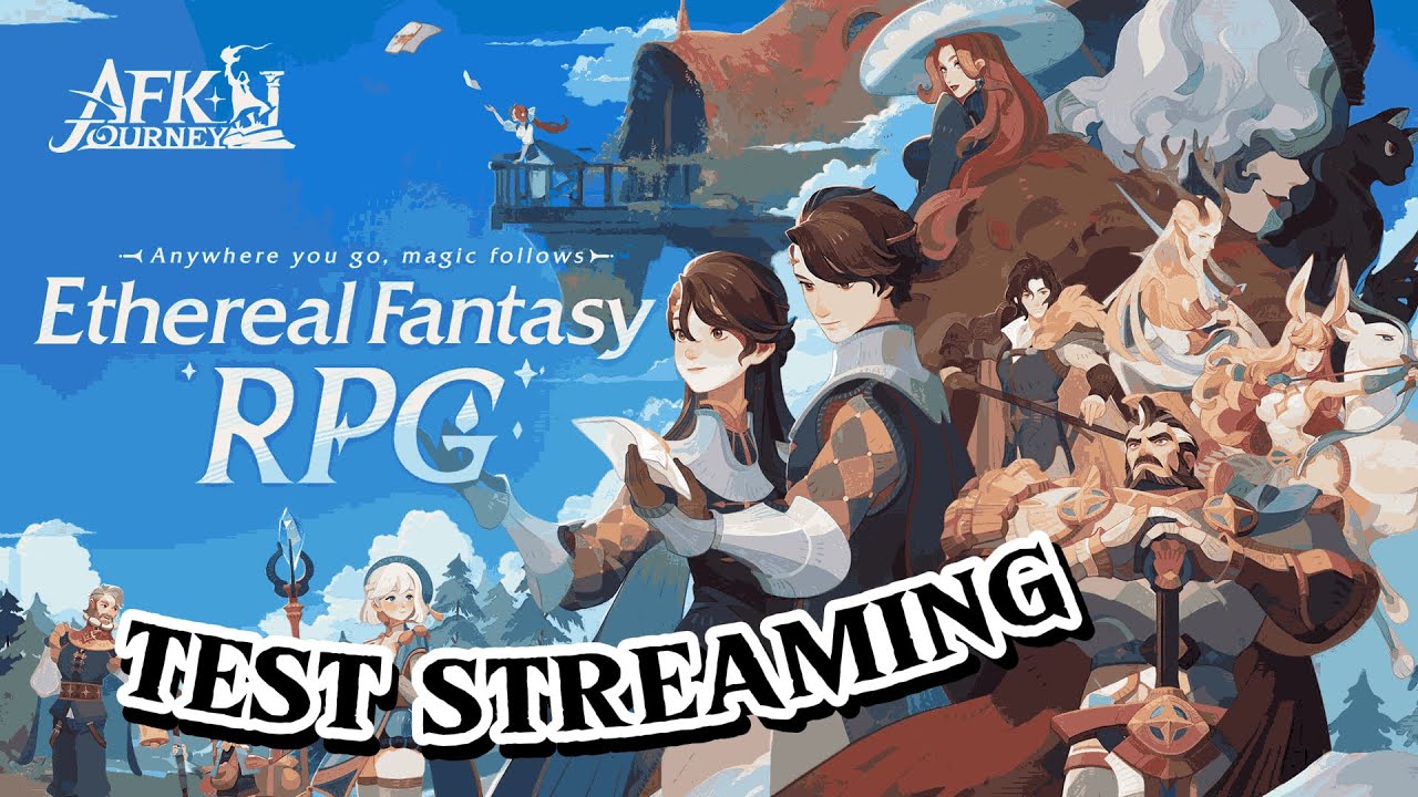 AFK journey (TEST LIVESTREAM) - YouTube