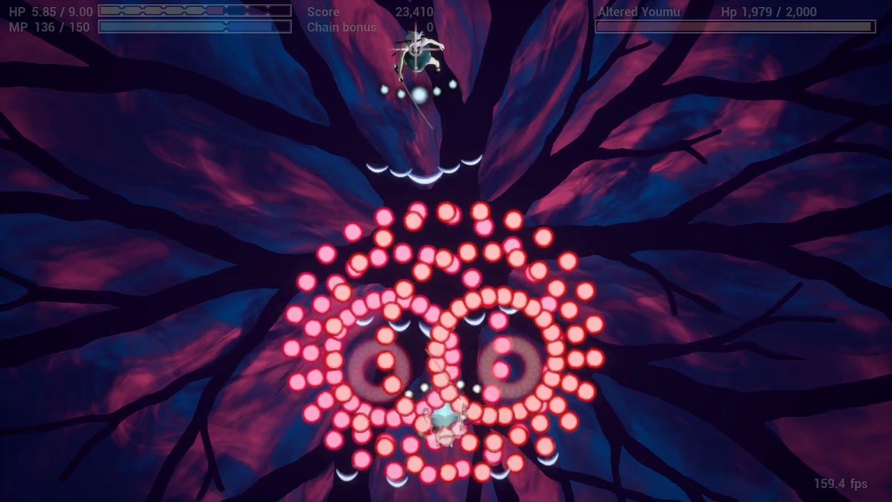 Touhou Multi Scroll Shooting. Stage 2 (Normal) Clear + Ending. - YouTube