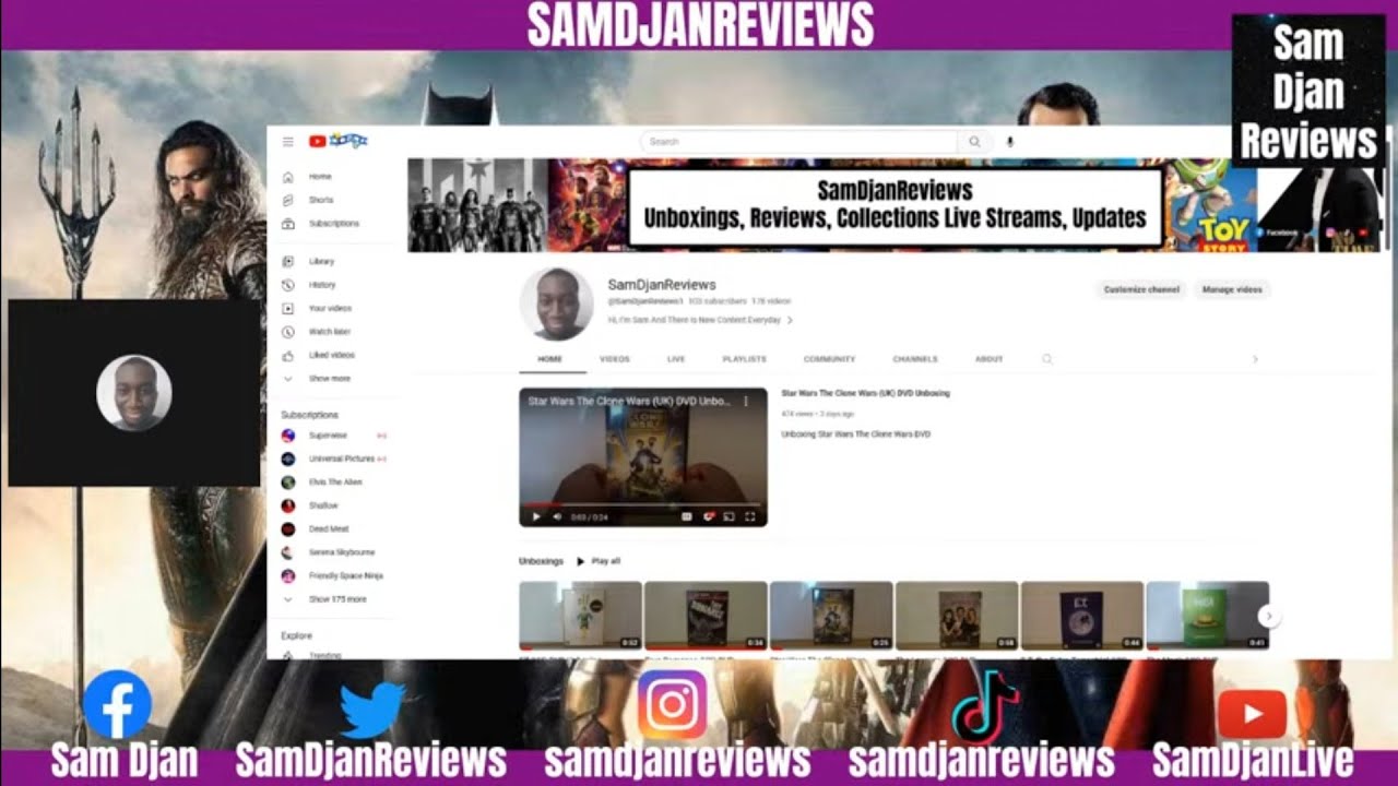 SamDjanReviews - Update - YouTube