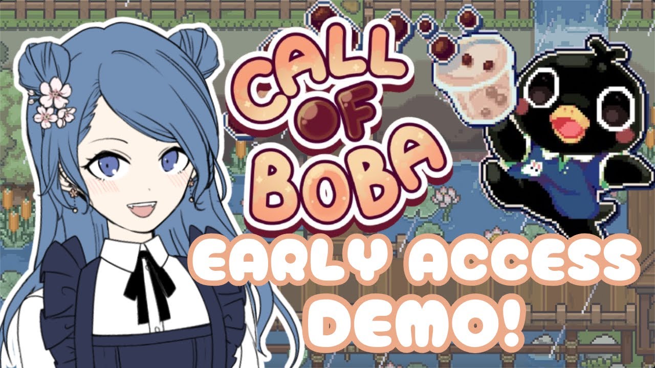 【Call of Boba】yippee! early access to the demo! ⋆｡‧˚ʚ🧋ɞ˚‧｡⋆૮(•͈⌔•͈)ა ...