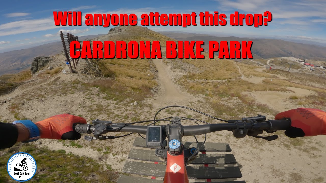 Will anyone attempt this drop? Cardrona Bike Park. - YouTube