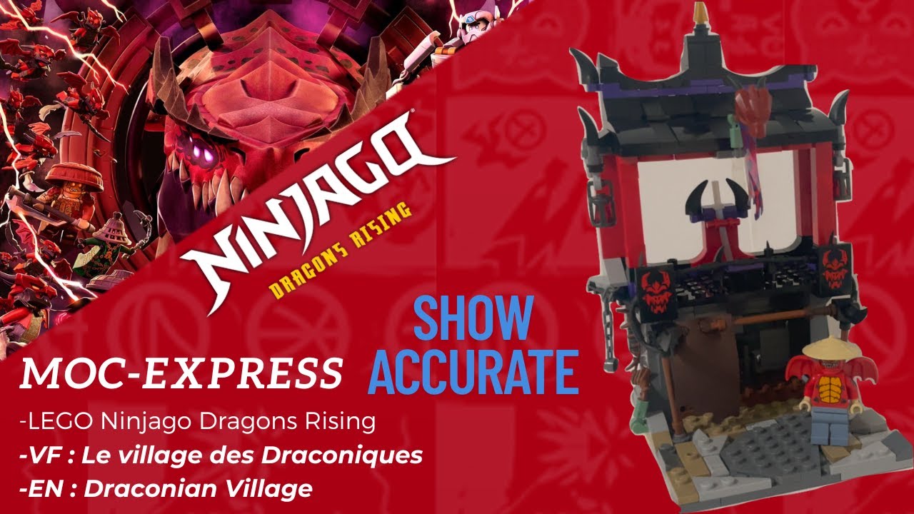 MOC-EXPRESS LEGO Ninjago Dragons Rising Season 3 of Draconian Village Show accurate ! (Spoilers ...