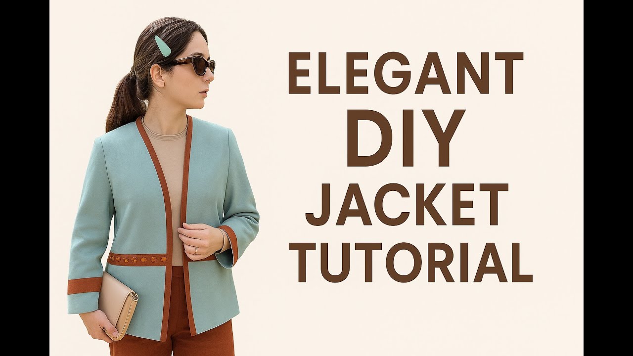 🪡 "DIY Jacket | Simple & Trendy Sewing Project for All Levels" - YouTube