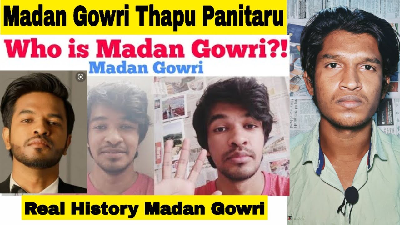 Madan Gowri | Real History Madan Gowri | Who is Madan Gowri | Satish ...