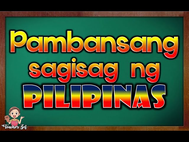 Pambansang Sagisag Ng Pilipinas