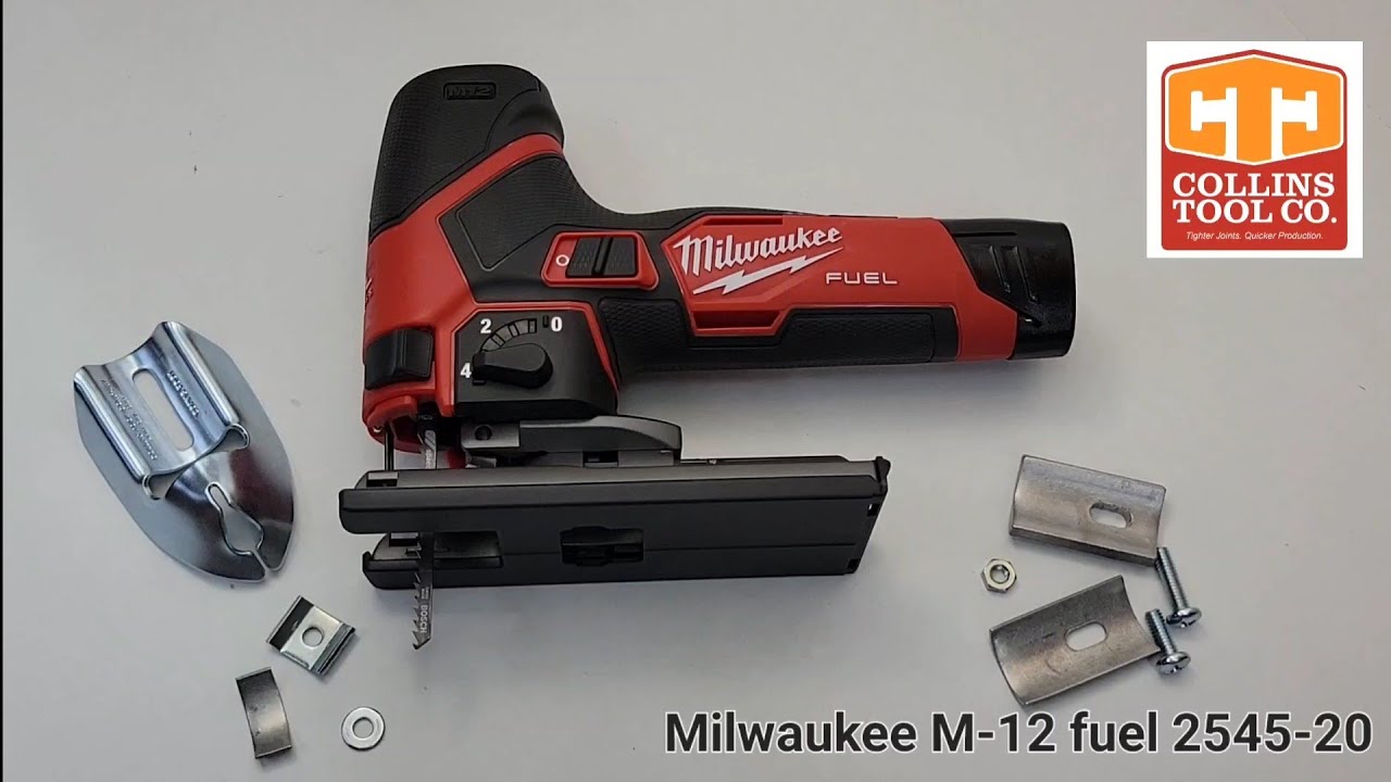 Mounting the Collins Coping Foot to the Milwaukee M-12 Fuel, model 2545 ...