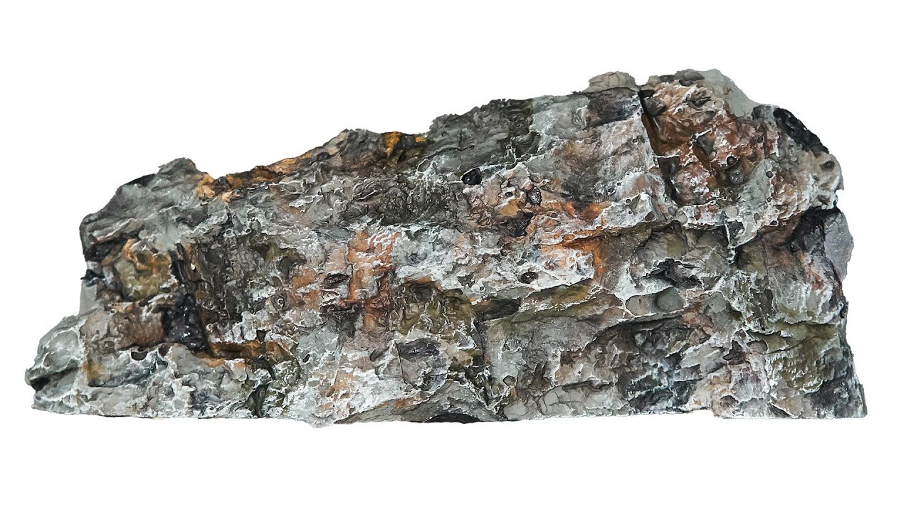 How To Paint - Realistic Rocks - YouTube