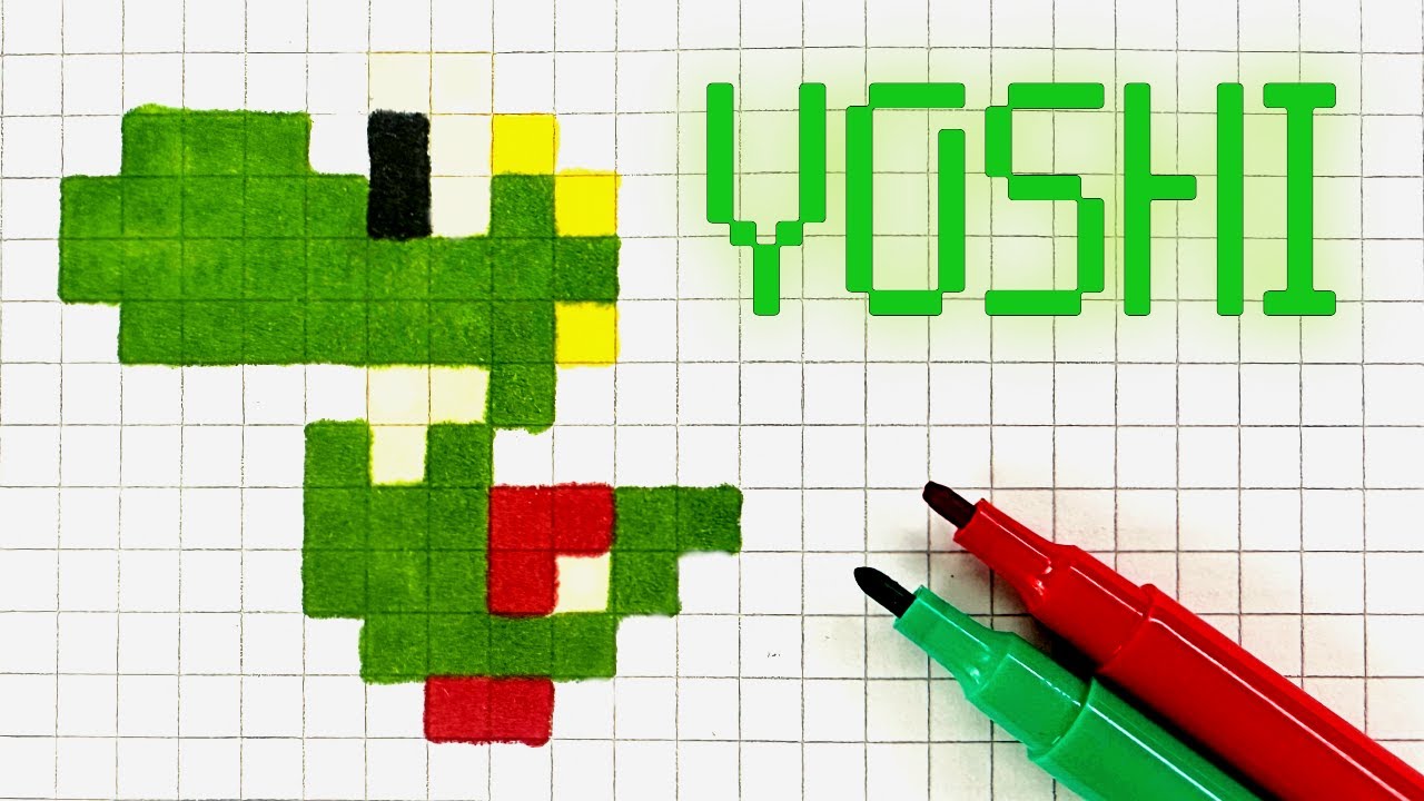 8 Bit Yoshi Grid