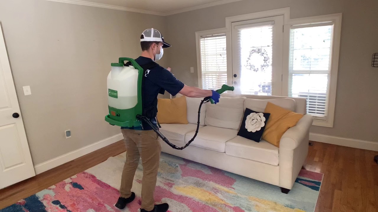 Maxi-Clean Environmental Disinfection Process - YouTube