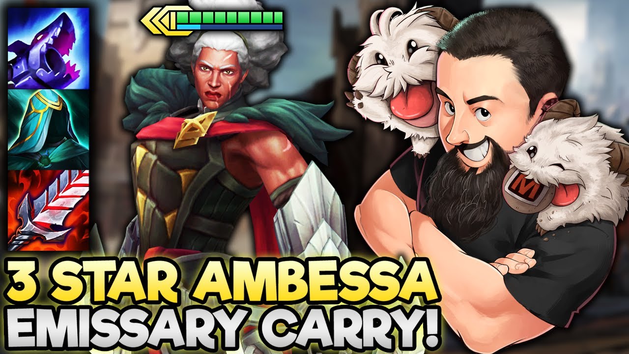 3 Star Ambessa - The Emissary of Noxus!! | TFT Into the Arcane ...