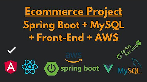 Ecommerce Project | Spring Boot + React + MySQL + AWS - YouTube