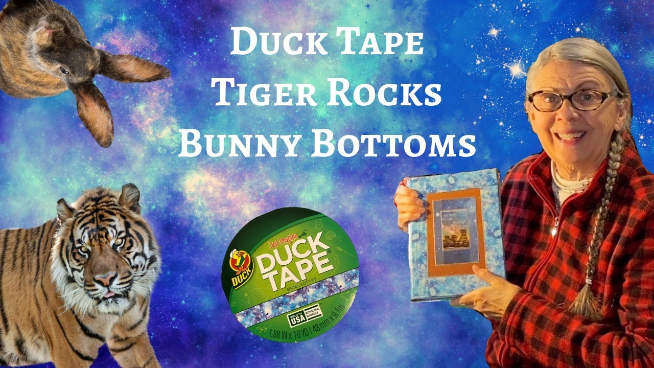 Duck Tape, Tiger Rocks & Bunny Bottoms... Oh, My! Slow Stitching ...