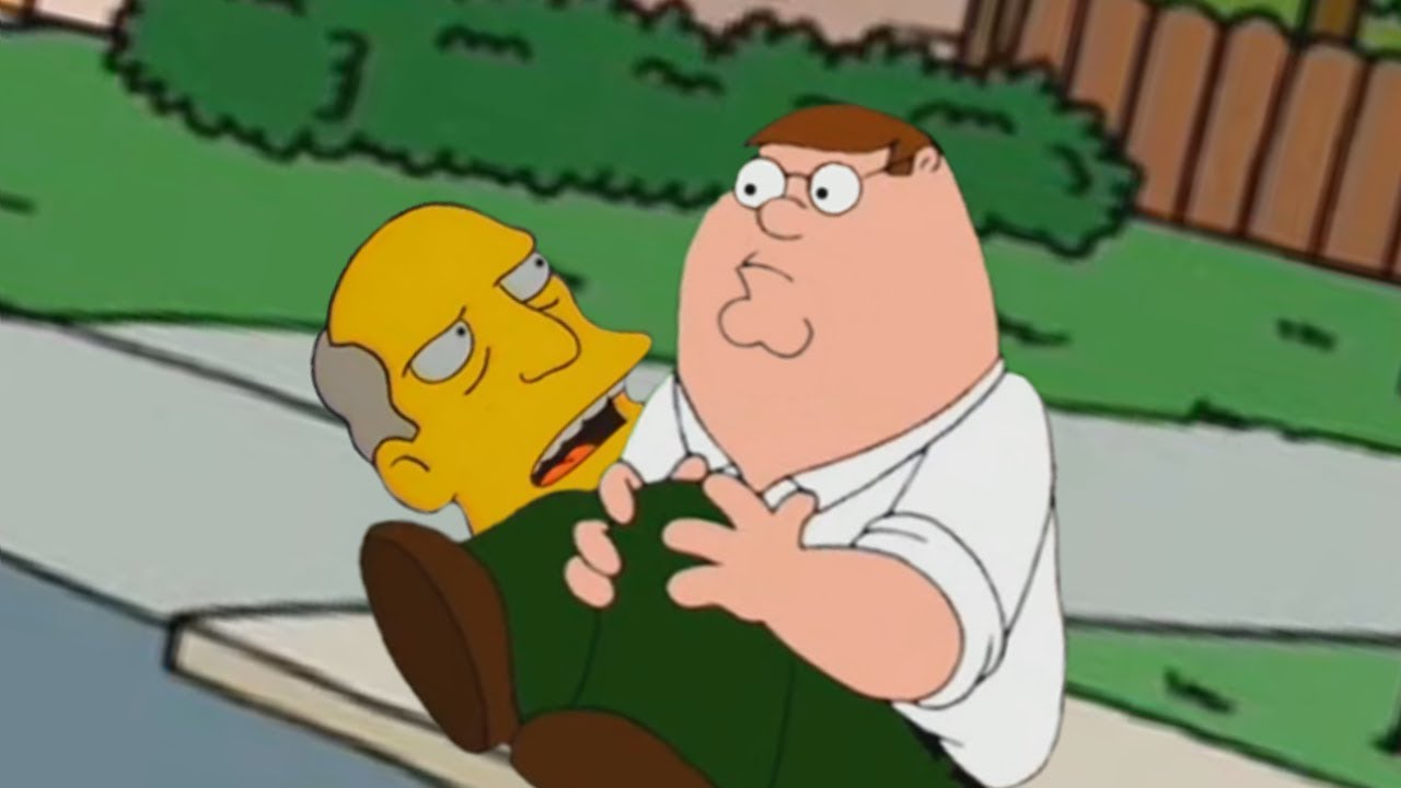 Steamed Hams but it's Peter Hurts His Knee - YouTube