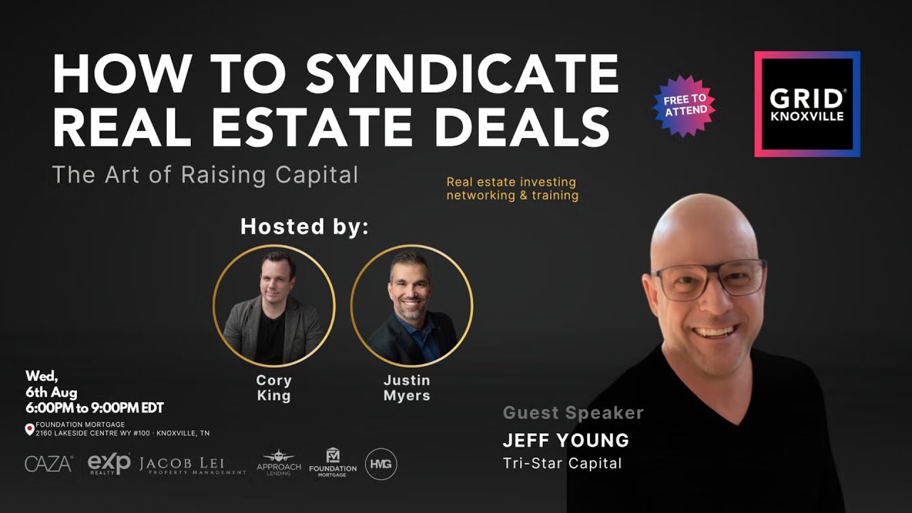 How to Syndicate Real Estate Deals: The Art of Raising Capital—Aug 2025 ...