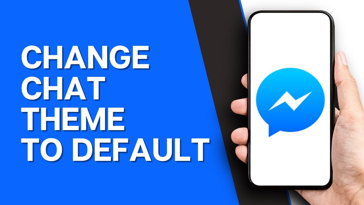 How to Change Messenger Chat Theme Back to Default - YouTube