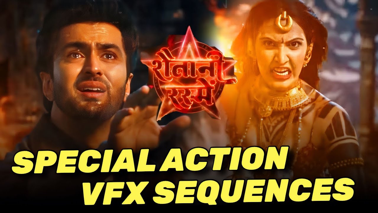 Shaitani Rasmein : Vibhav Roy Guides Nikki for Special VFX Action ...