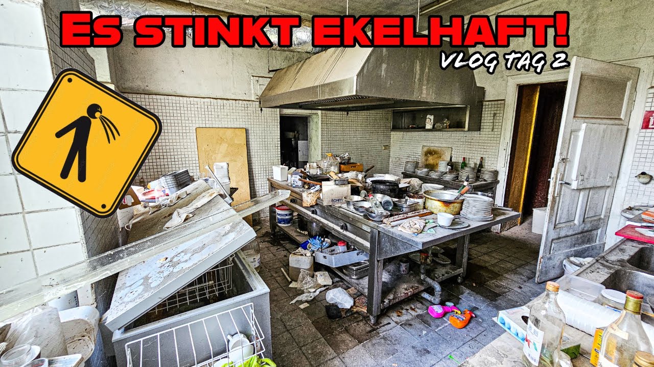 Es stinkt richtig ekelhaft 🤢🤮 Lostplace Tour Vlog Tag 2 🧭🔦🏚️ - YouTube
