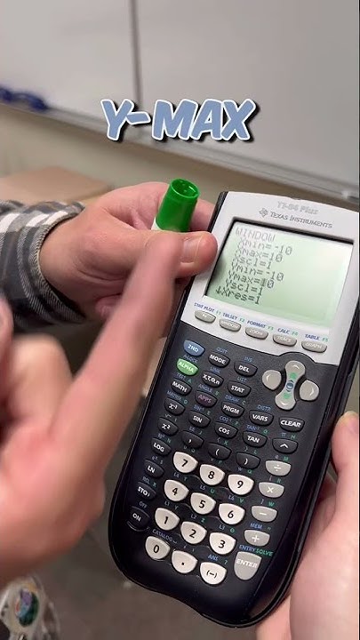 TI-84 Tips and Tricks: Adjusting Graph Window #maths #calculator - YouTube