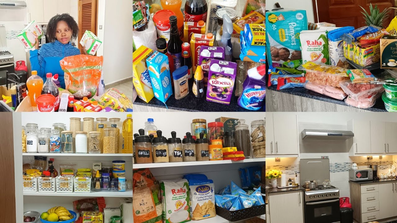 GROCERY SHOPPING HAUL//PANTRY ORGANISATION//COOK WITH ME. - YouTube