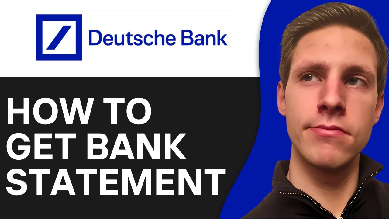 How To Get Bank Statement Online From Deutsche Bank | Download Bank ...
