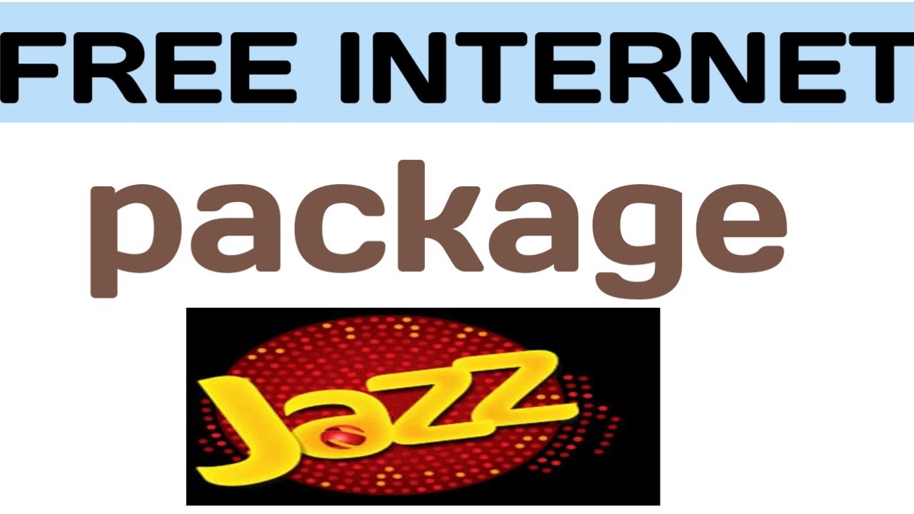 JAZZ/ FREE INTERNET/ JAZZ FREE INTERNET PACKAGE/ FREE INTERNET CODE ...