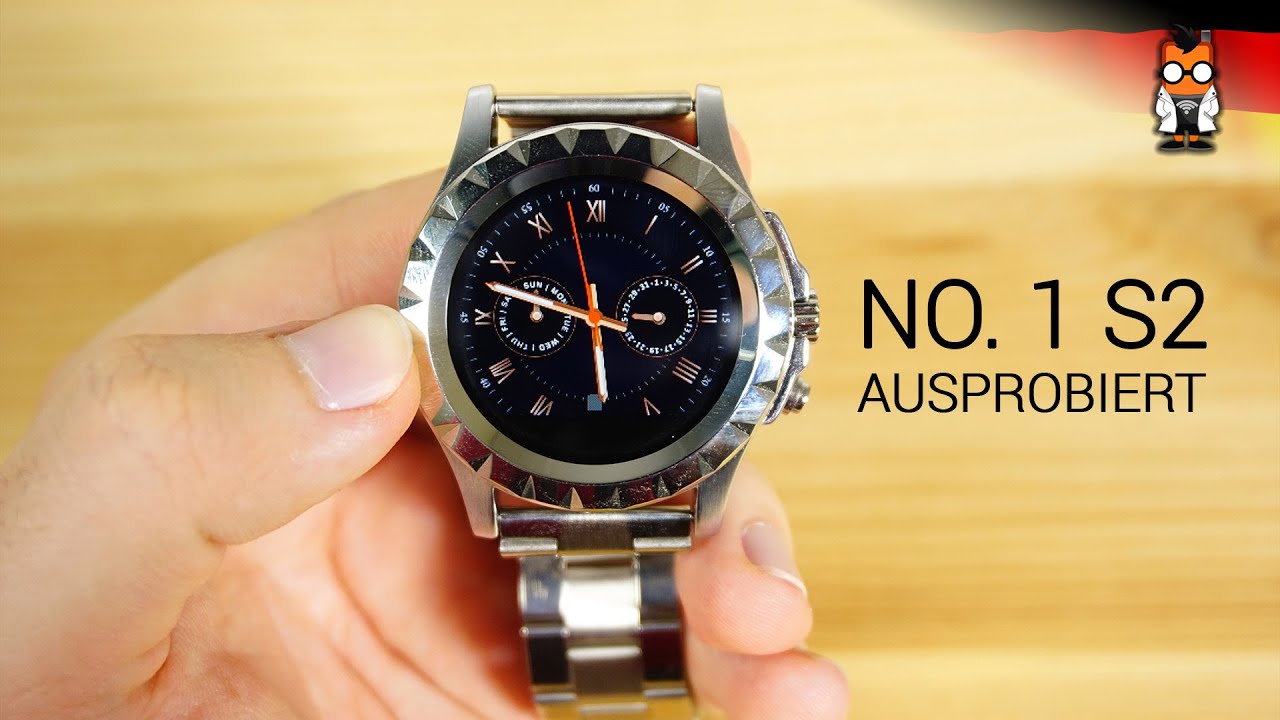 No. 1 S2 Hands On– 50€ Smartwatch aus China [deutsch] - YouTube