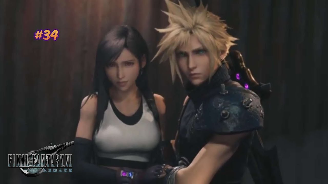 【FF7R】FINAL FANTASY 7 REMAKE ー story 34 ー - YouTube
