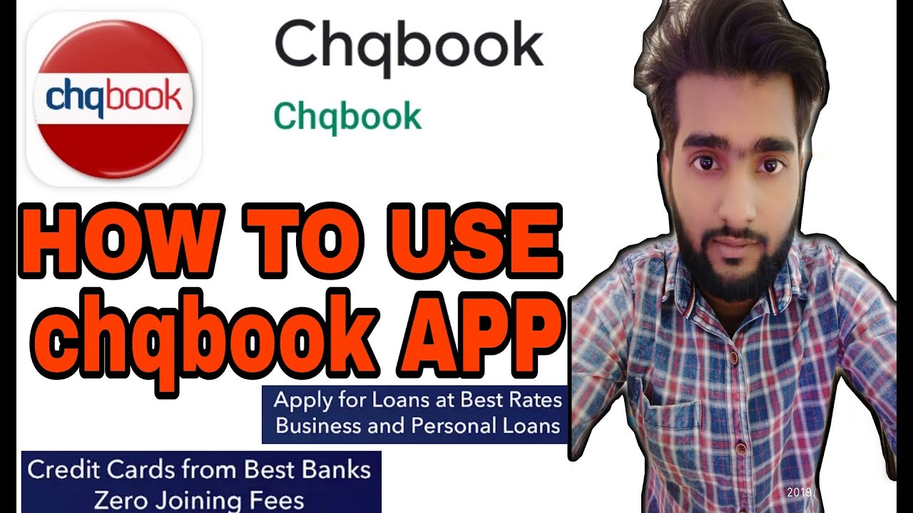 How to use chqbook APP full in details. - YouTube