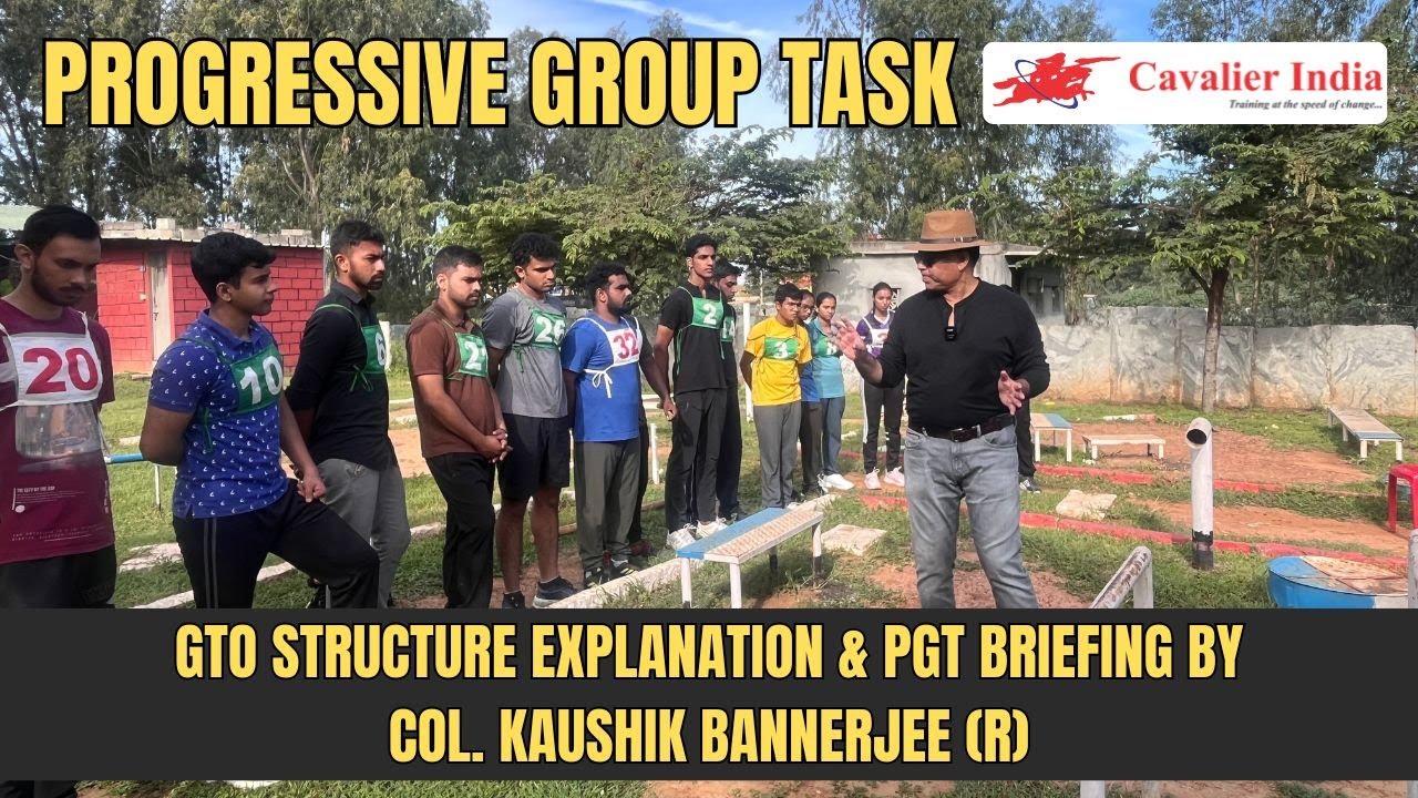 GTO Structure Explained & PGT Briefing by Col. Kaushik Bannerjee (R ...