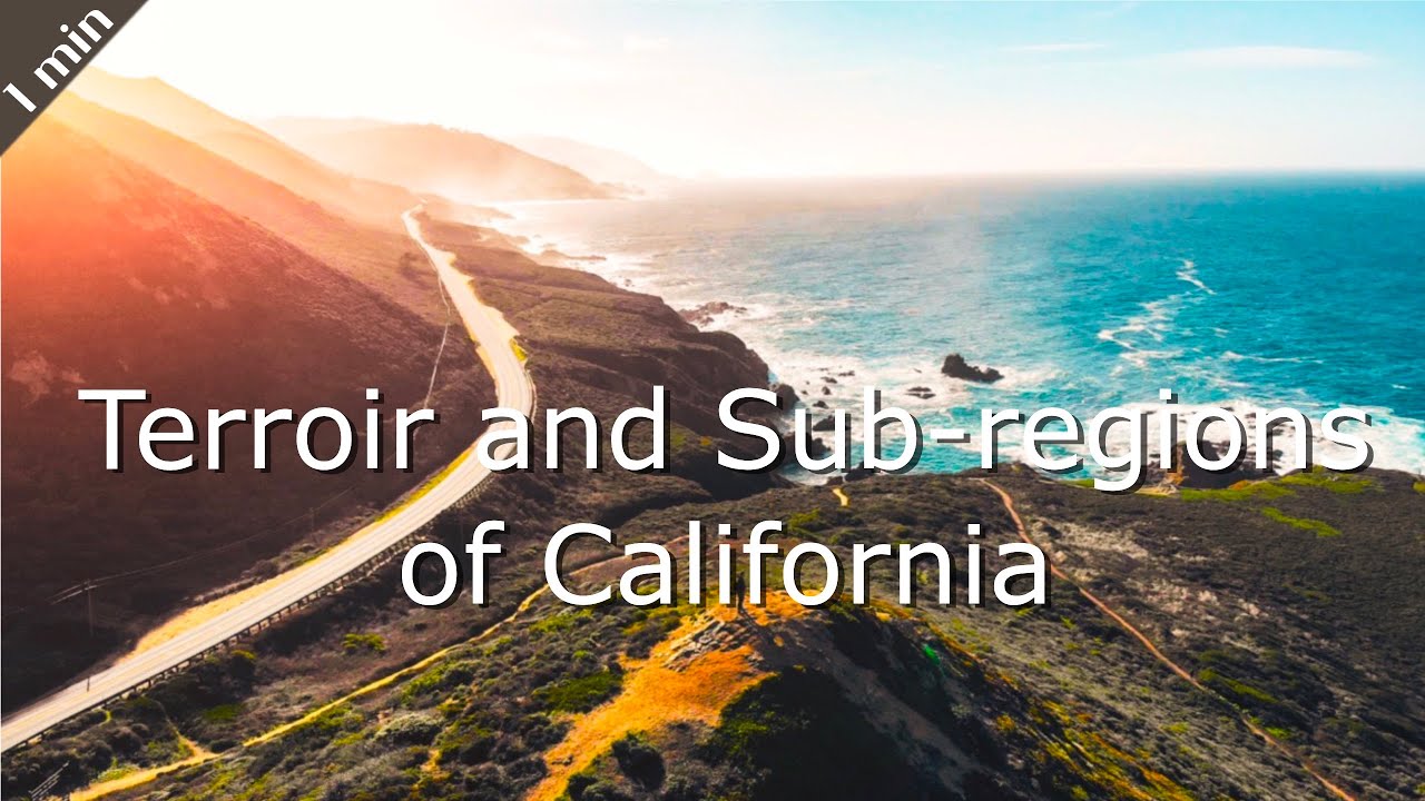 캘리포니아의 떼루아와 세부 지역 Terroir and Sub-regions of California | 와인 생산 지역 이야기 ...