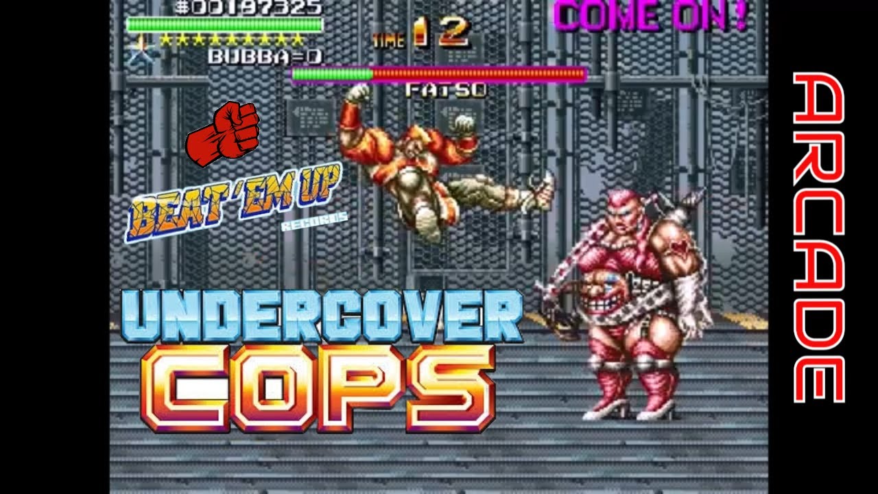 Undercover Cops🚨(1992) Arcade Beat 'em up! #arcade #retrogaming - YouTube