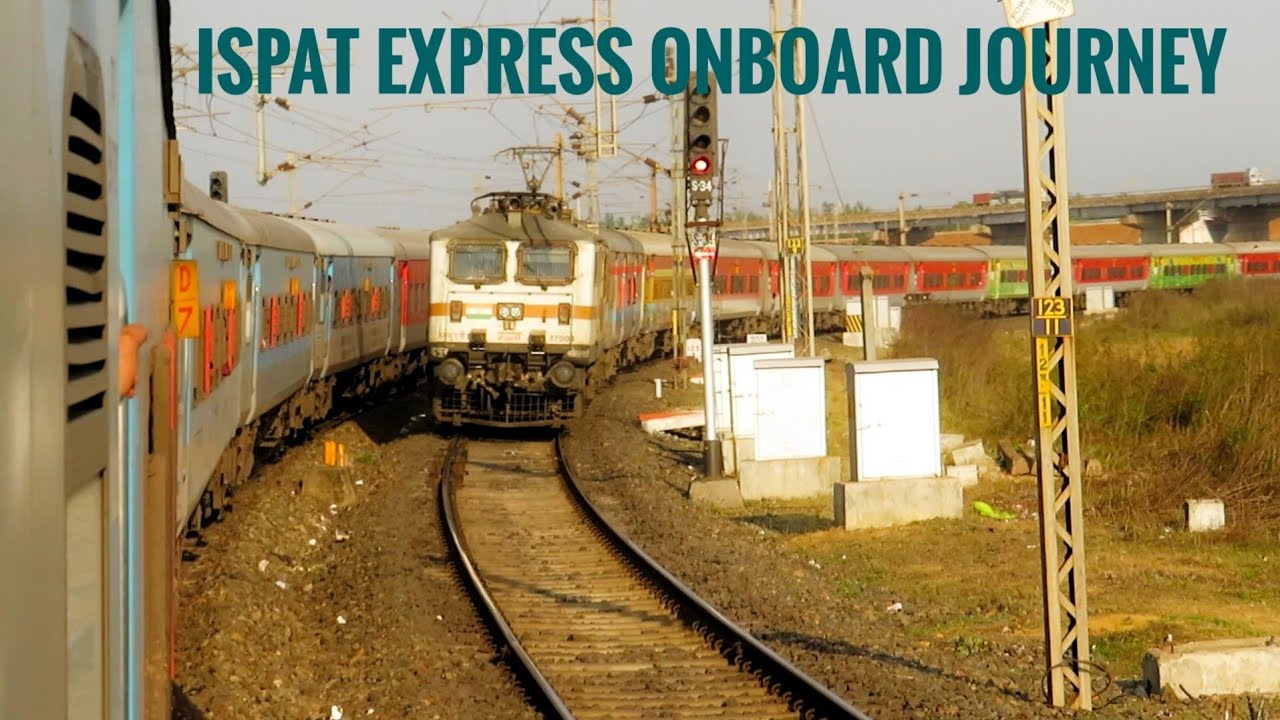 Titlagarh Howrah Ispat Express Journey *Second seating journey not easy ...